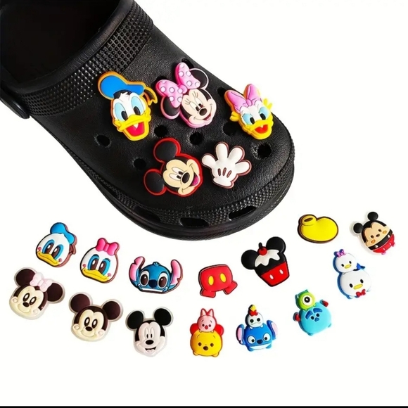 Disney | Accessories | Disney 28 Piece Croc Charm Jibbitz | Poshmark